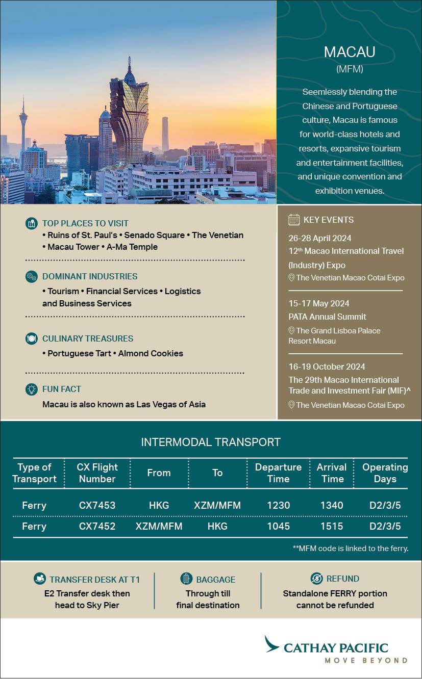 SkyPier Terminal Ferry Transfer | Cathay