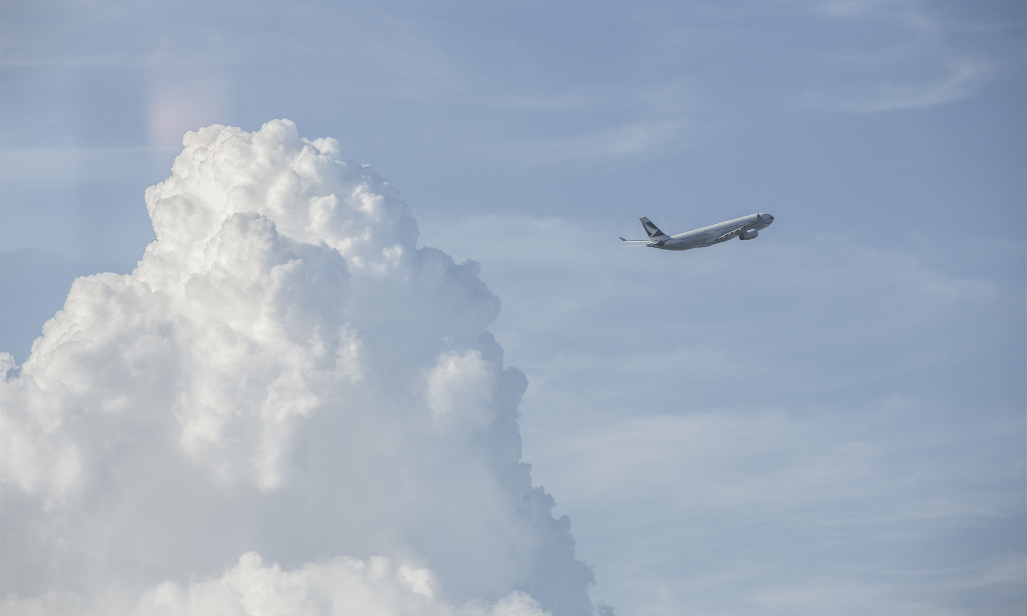 How do you fly around a 50,000-foot cloud? | Cathay