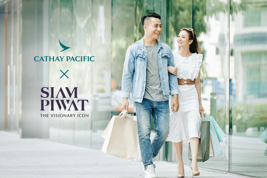 Exclusive 20% bonus miles with Siam Piwat Group’s malls | Cathay Pacific