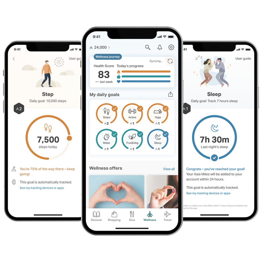 Wellness - Cathay App - Asia Miles Rewards | Cathay Cigna